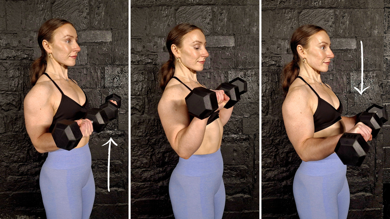 The Exercise Im Currently Loving For Bigger Biceps Zottman Curls T3