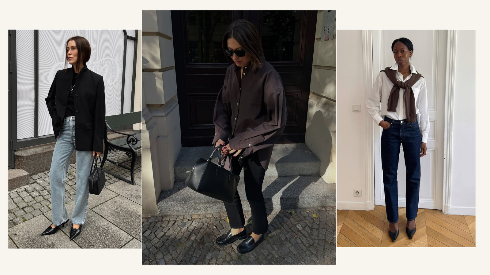 5 Work Outfits with Jeans You Can Wear to the Office, According to an ...