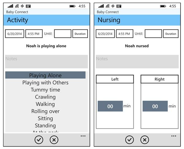 Baby Connect, a cross-platform app for managing and tracking your baby ...