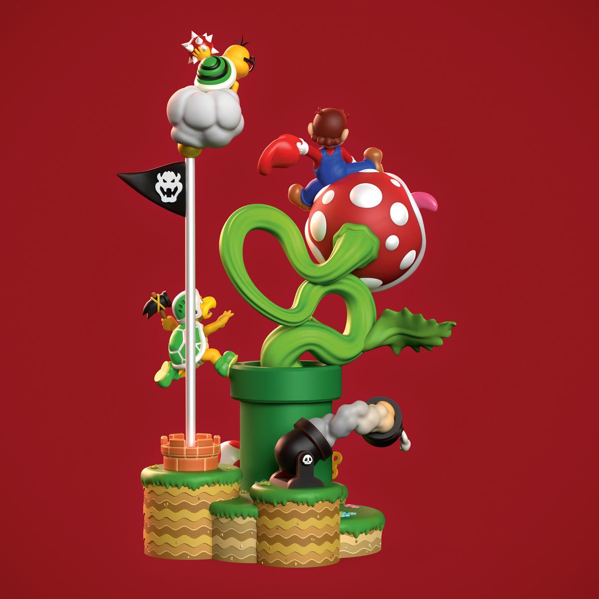 How this playful 3D tribute to Nintendo’s Super Mario was made ...