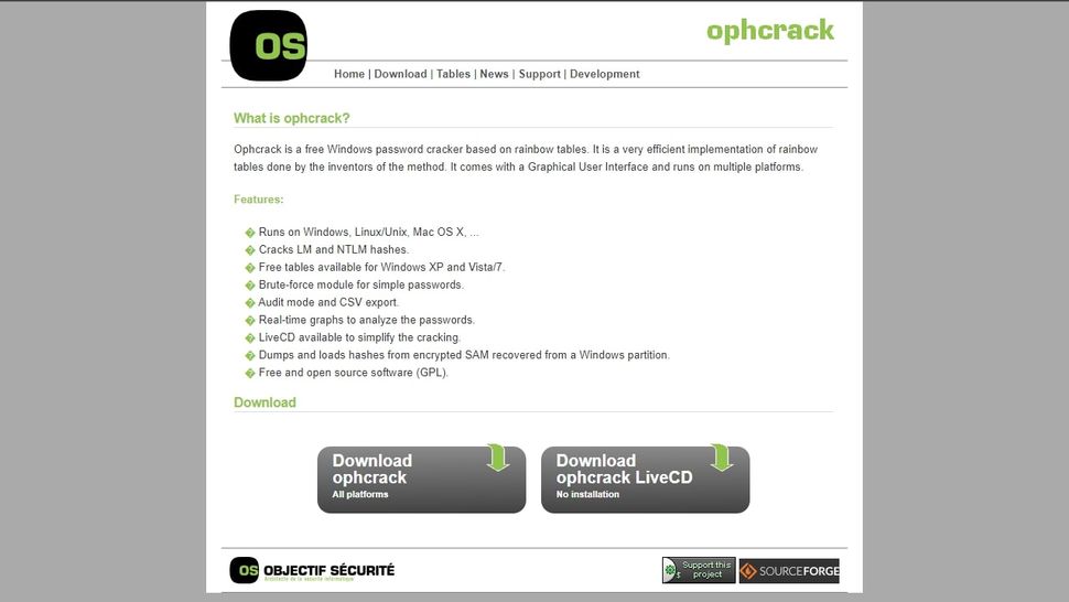 Ophcrack Review Itpro
