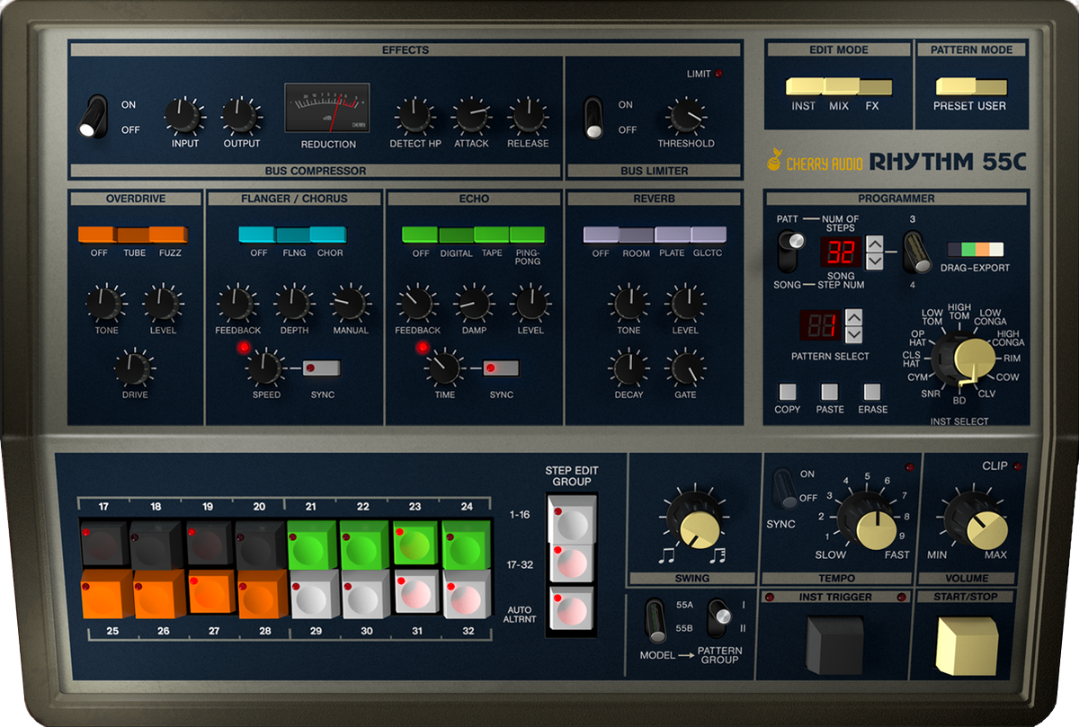 Cherry Audio steps out with an emulation of '80s Korg drum machine used ...