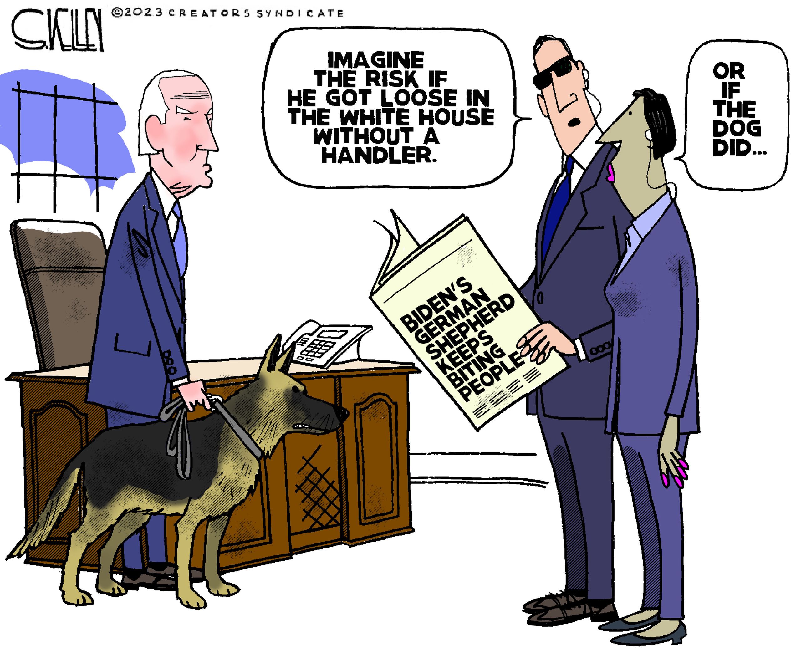 Without a handler | The Week