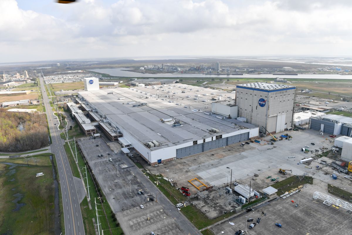 In Photos: Tornado Damage at NASA's Michoud Assembly Facility | Space