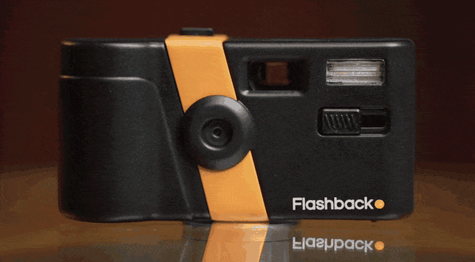 Flashback One35 looks like a disposable camera, but is actually a low ...