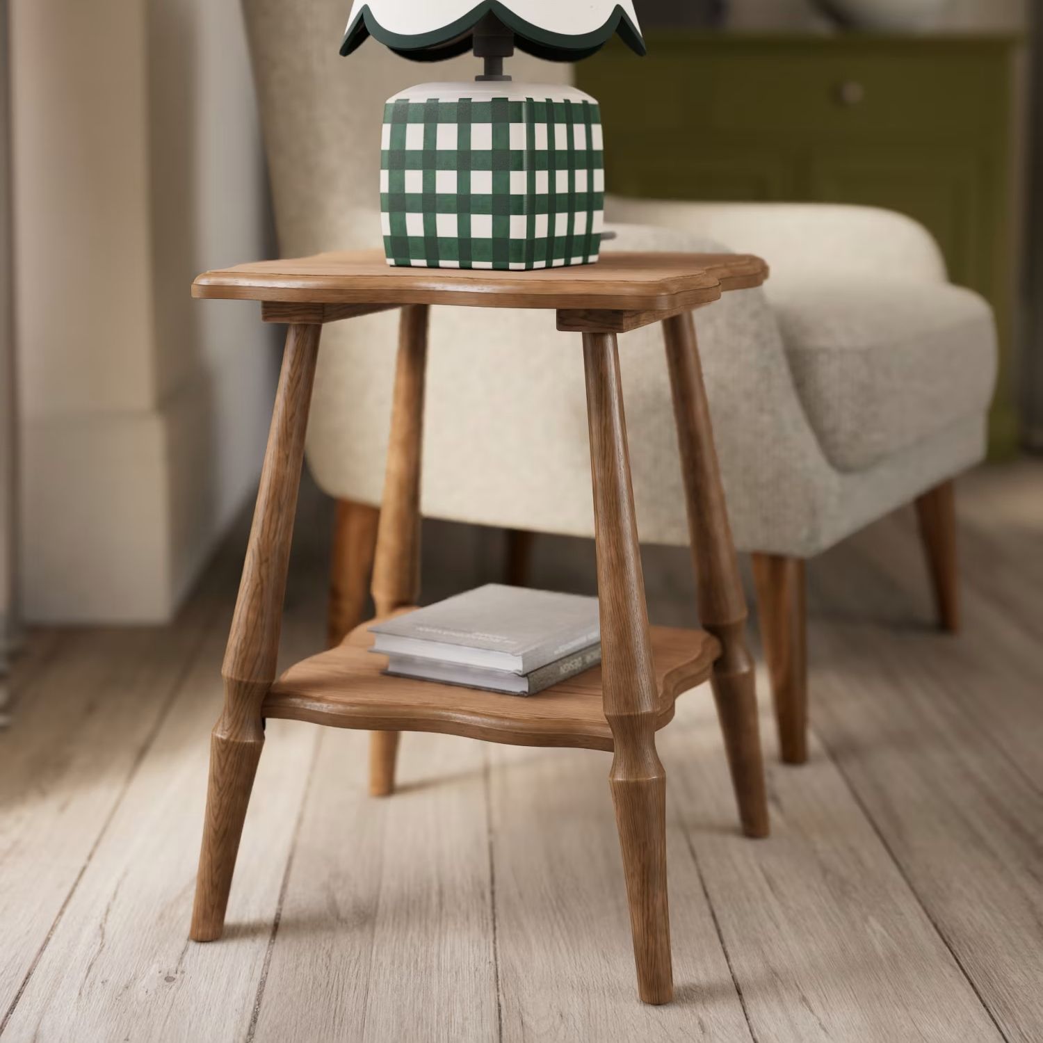 How tall should a side table next to a sofa be? | Ideal Home