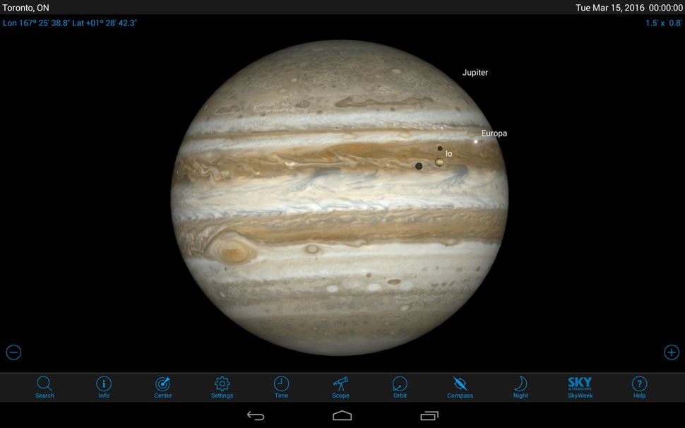 Exploring Jupiter and Its Moons with Mobile Apps | Space