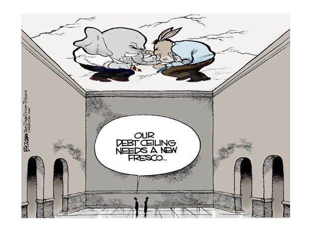 Debt ceiling decor | The Week