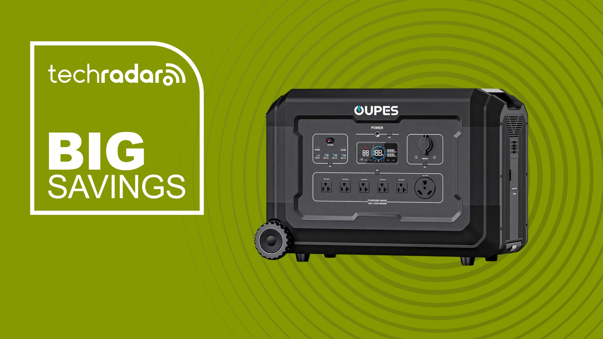 You can save $2100 on this Oupes portable power station deal for home ...