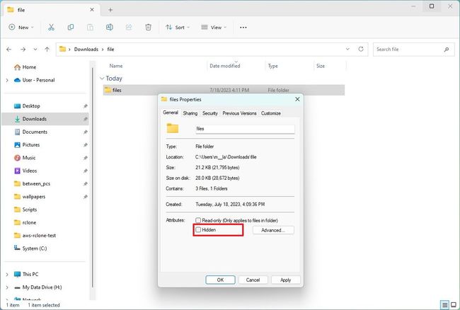 How to hide (or unhide) files on Windows 11 | Windows Central