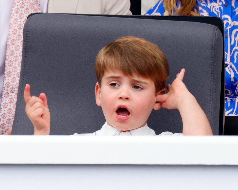 Prince Louis Pulling Funny Faces at the Jubilee in Pictures | Marie Claire