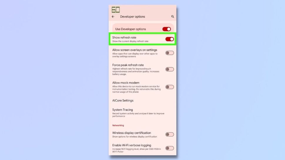 This hidden Android feature unlocks your phone's maximum refresh rate — enable it now | Tom's Guide