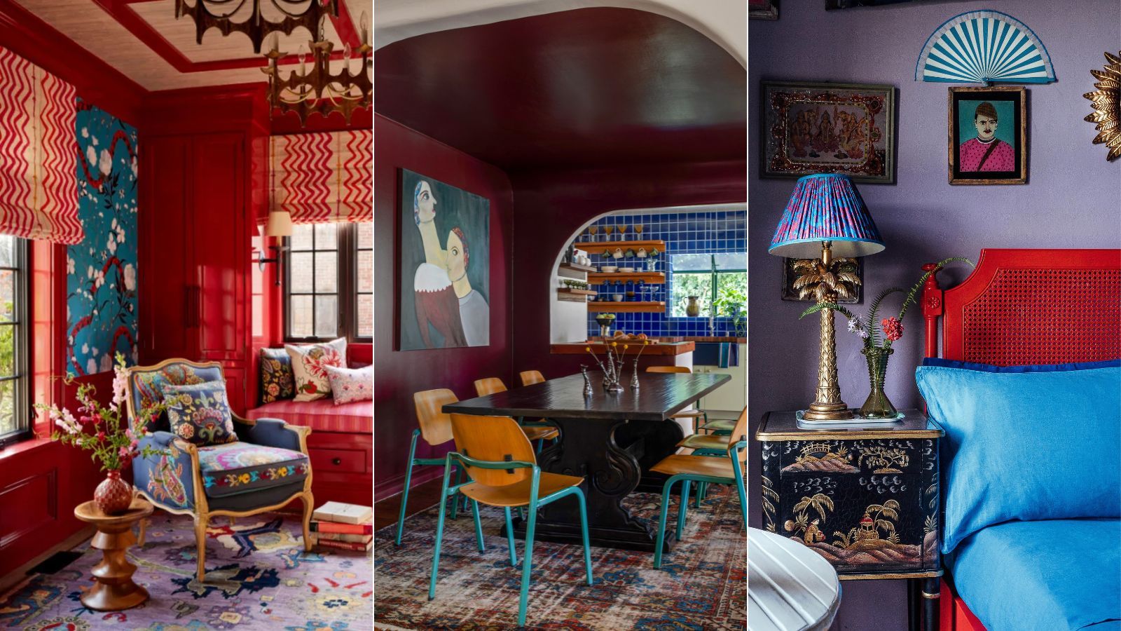 7 designer-approved ways to decorate with red paint