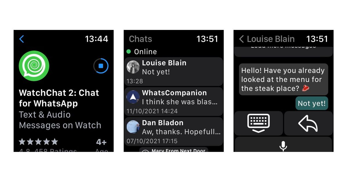 WhatsApp on Apple Watch: how to use the messaging service | TechRadar