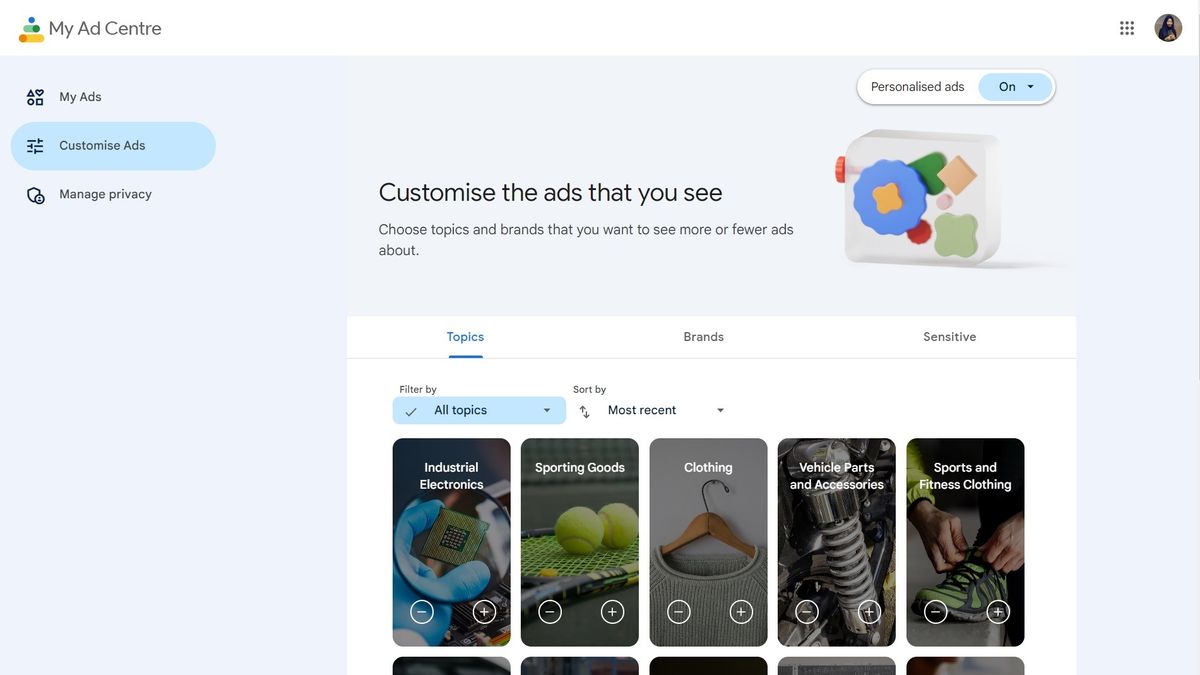 How to customize the ads Google shows you in My Ad Center | Android Central
