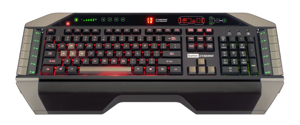 Keyboard: Saitek's Cyborg - Are Premium Gaming Peripherals Worth Your ...