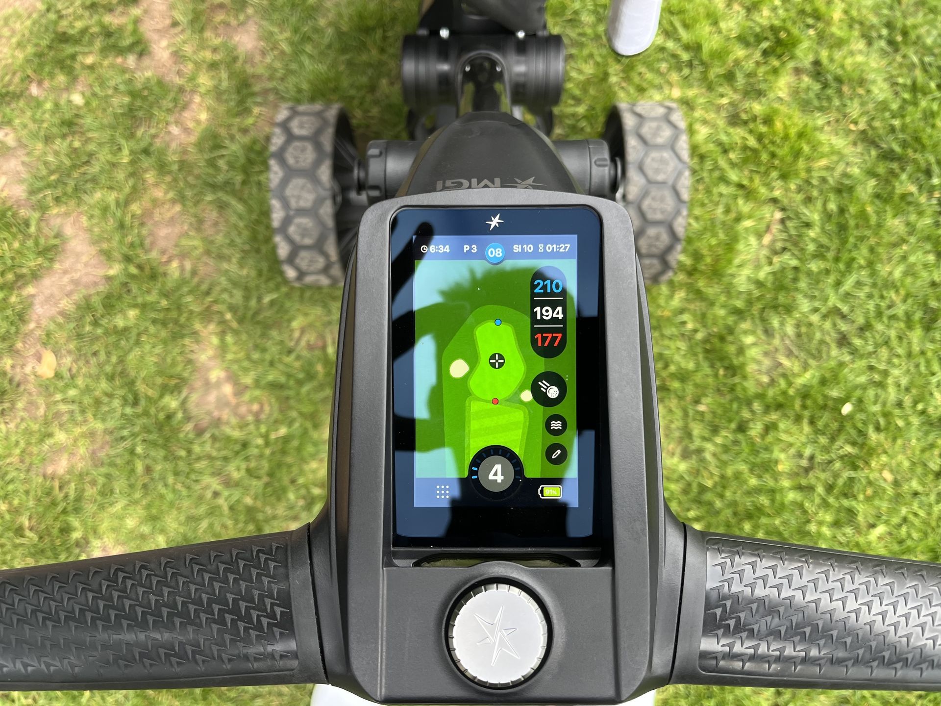 MGI Ai 500 GPS All Terrain Electric Trolley Review | Golf Monthly