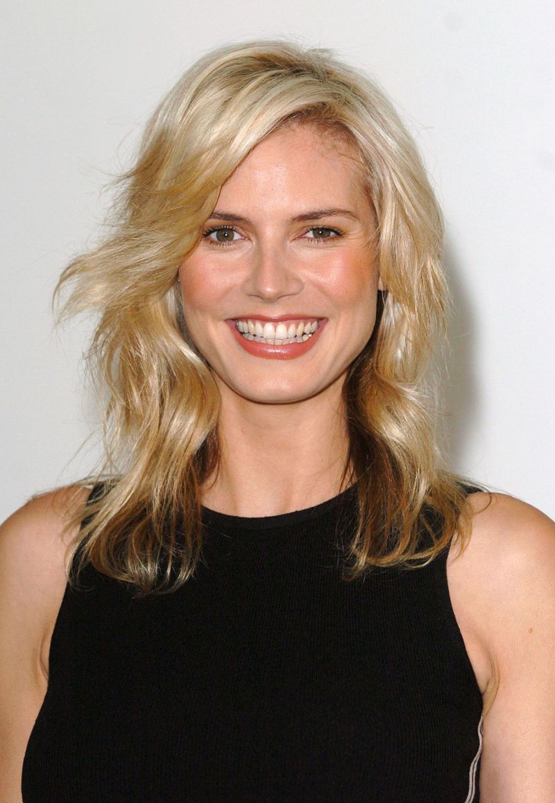 Heidi Klum Hair and Makeup - Heidi Klum Beauty Looks | Marie Claire