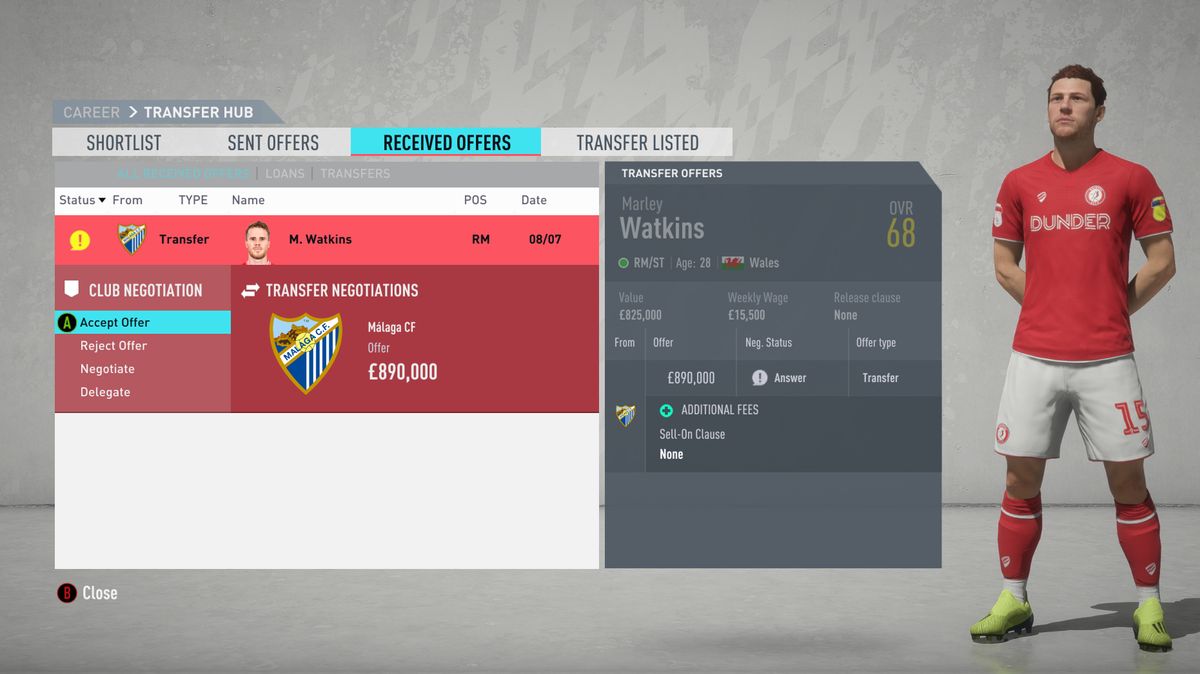 FIFA 20 Career Mode Guide - Transfers - FIFA 20 Career Mode guide ...