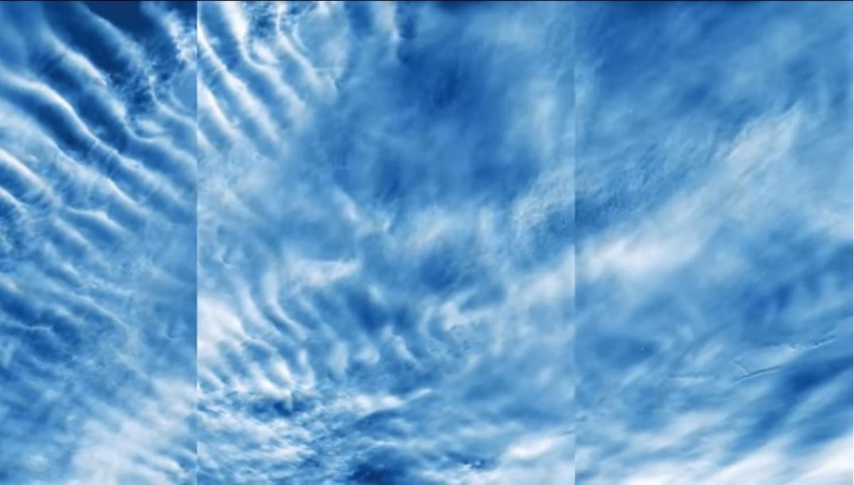 Glowing Blue Clouds Ripple at Edge of Earth's Atmosphere (Video) | Live ...