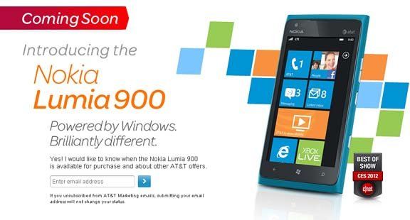 Nokia Lumia 900 to hit AT&T on April 8th, Pre-orders begin on March ...