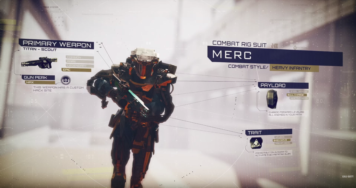 Infinite Warfare's multiplayer video reveals rigs, gun crafting and ...