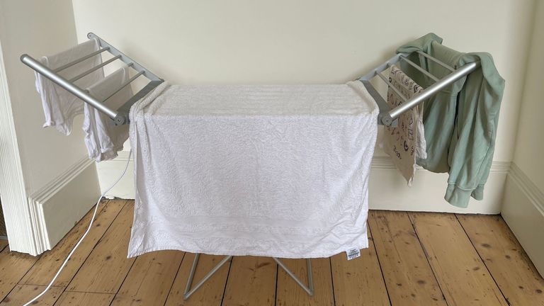 Beldray Winged Heated Electric Clothes Airer review: a brilliant basic ...