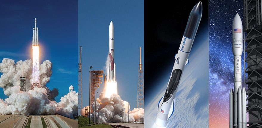 Air Force Awards Launch Vehicle Development Contracts to Blue Origin ...