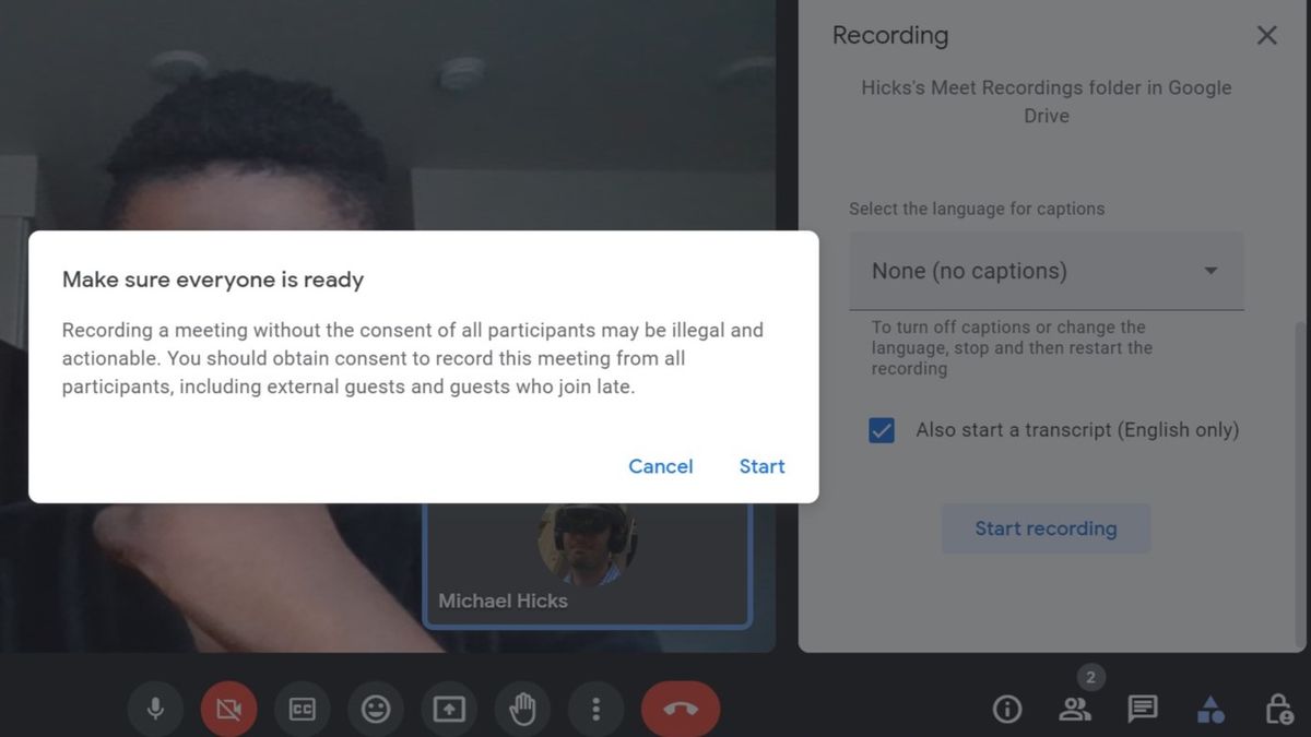 How to record a Google Meet session | Android Central