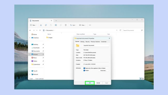 How to hide folders on Windows 11 | Tom's Guide