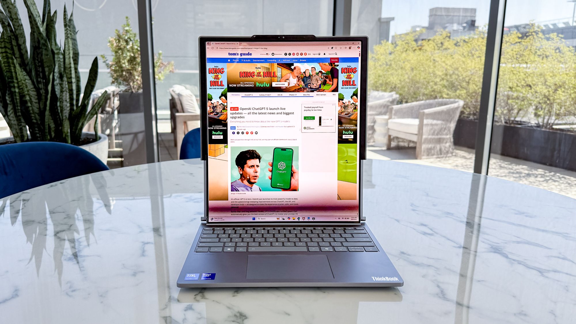 I spent 48 hours with the world’s first rollable laptop — here’s my ...