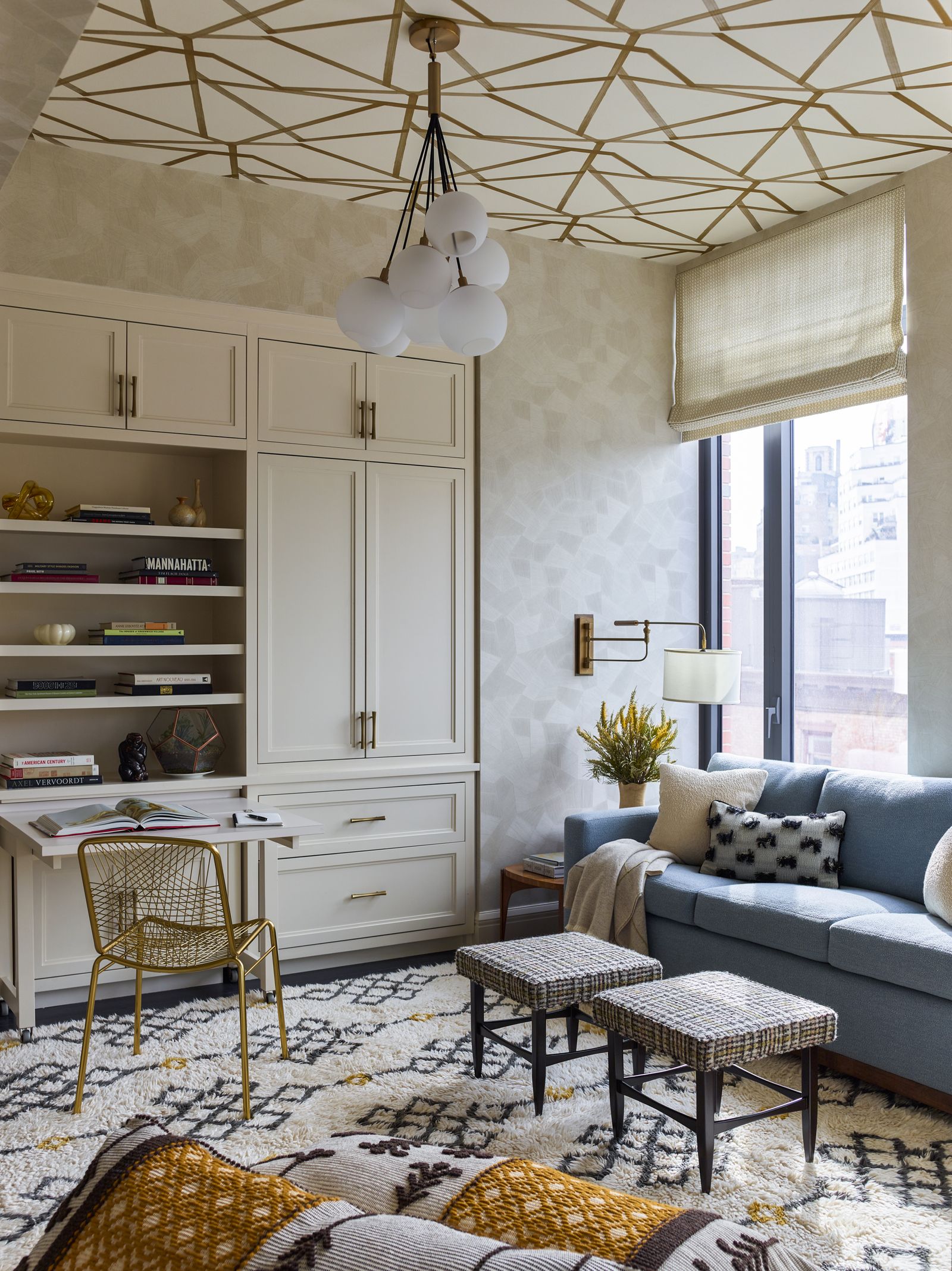Ceiling Wallpaper Ideas — 8 Ways to Use Pattern Overhead | Livingetc