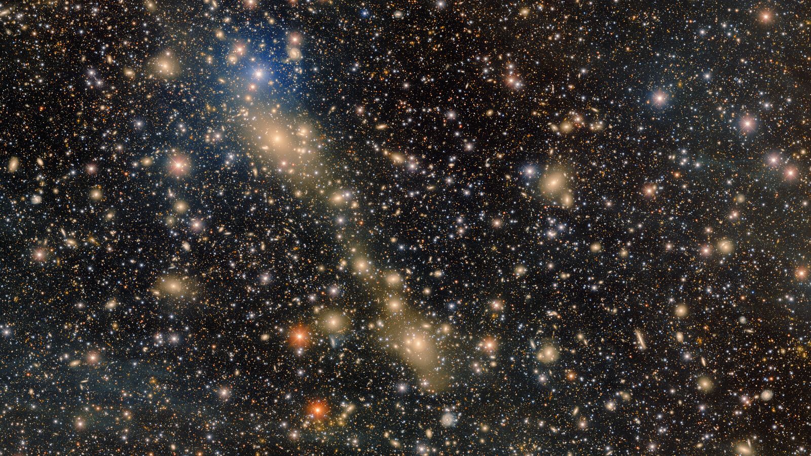 Scientists capture bridge of stray stars being sucked from one galaxy ...