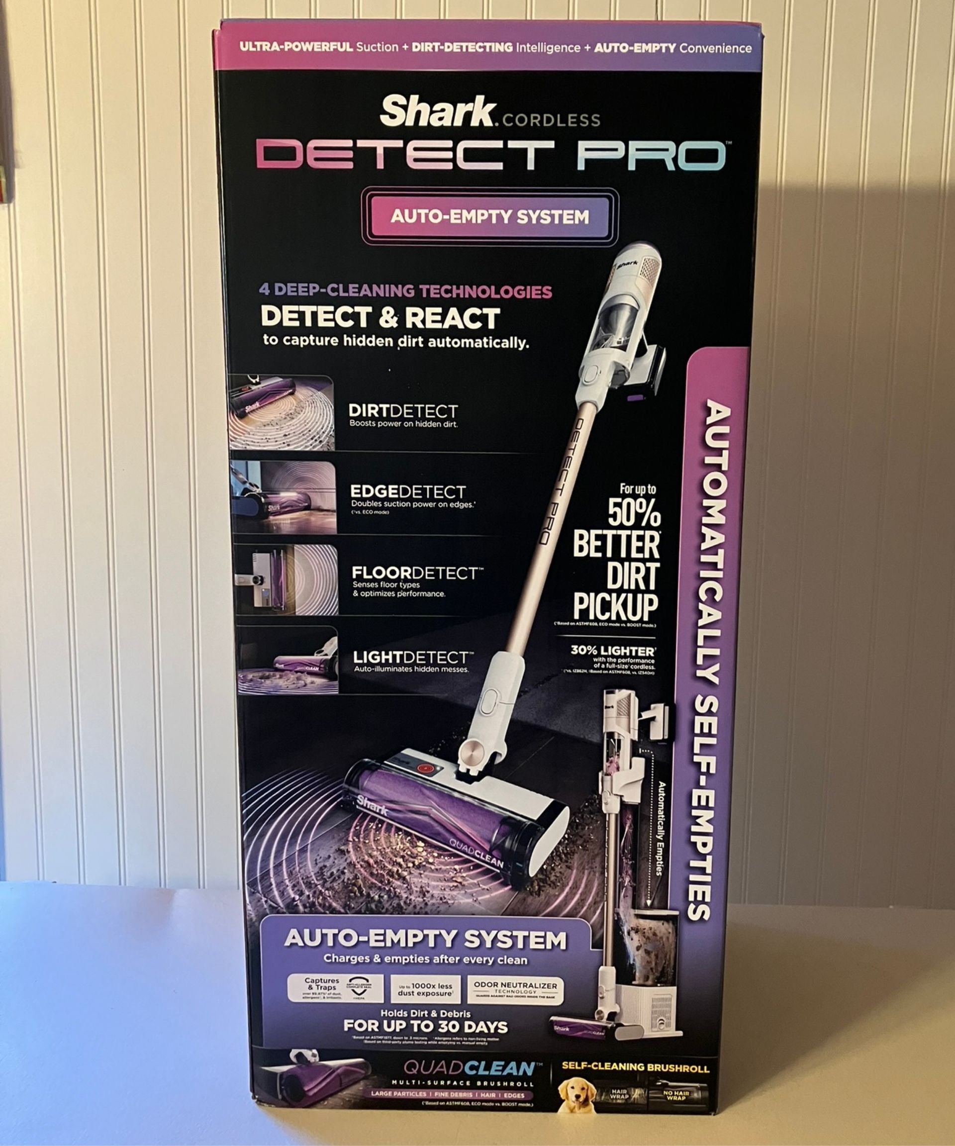 Shark Cordless Detect Pro Auto-Empty System Review | Real Homes Shark Cordless Detect Pro Auto-Empty System Review | Real Homes