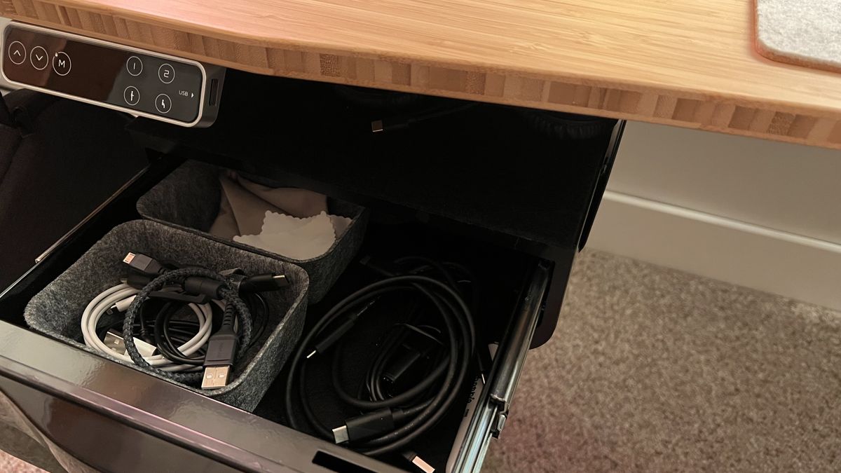 FlexiSpot E8 Frame + Bamboo Series standing desk review | TechRadar