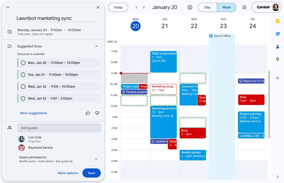 Gemini's new Google Calendar tool might finally help me get through the pain of organizing my ...