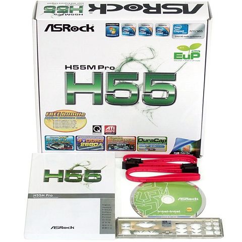 ASRock H55M Pro - Budget Computing: Nine H55 And H57 Motherboards ...