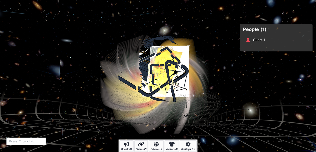 Step inside a virtual reality art piece inspired by the James Webb ...