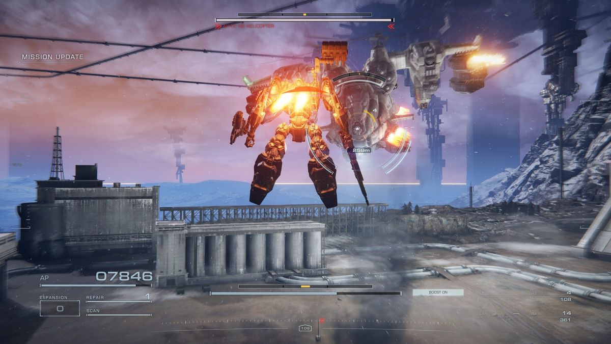 Armored Core 6 first boss: How to beat the HC Helicopter | Windows Central