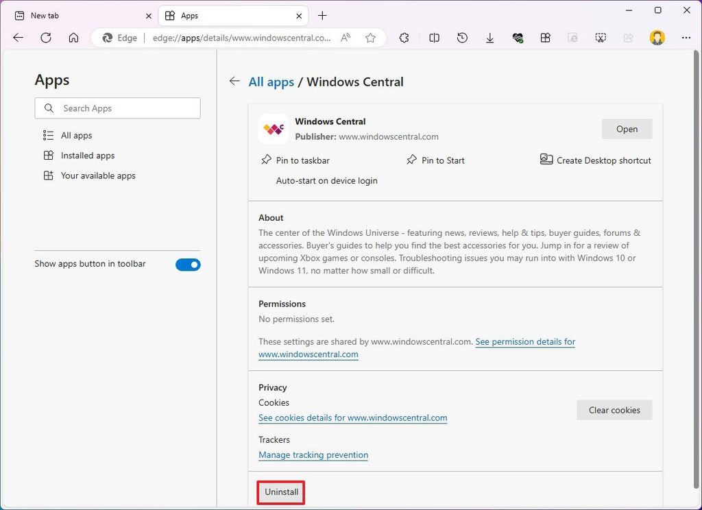 How to install PWAs on Windows 11 | Windows Central