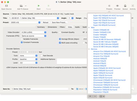HandBrake review | TechRadar