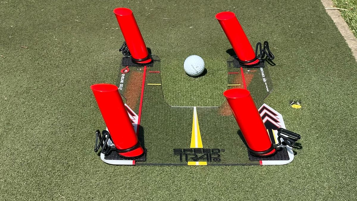 Eyeline Golf Speed Trap 2.0 Training Aid Review | Golf Monthly