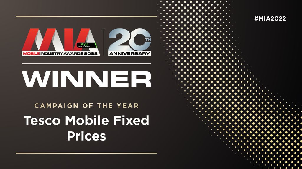 Mobile Industry Awards 2022: Tesco Mobile wins Campaign of the Year ...