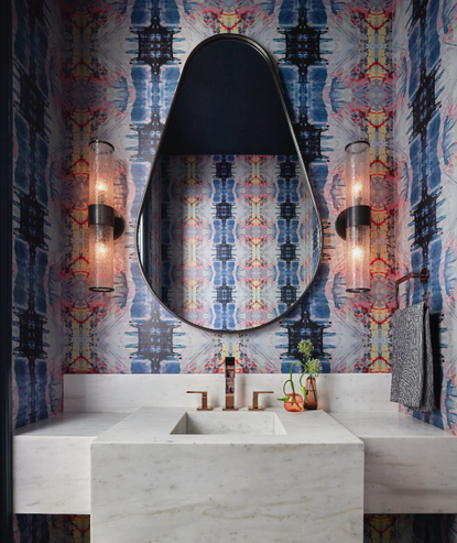 Powder Room Wallpaper Ideas — 6 Small Spaces With Big Impact | Livingetc