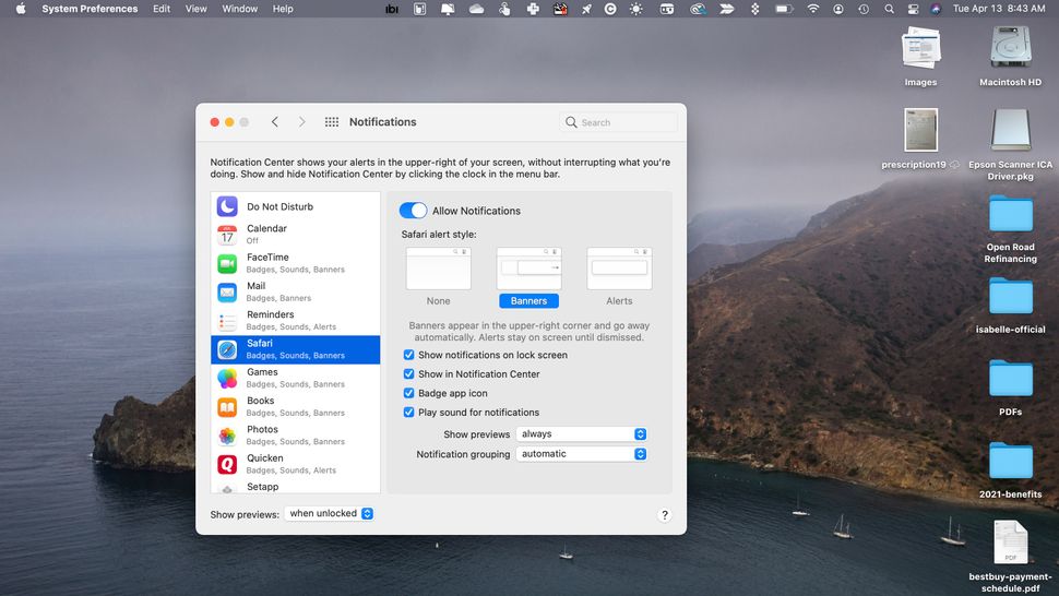 How to control Mac notifications on macOS Big Sur | TechRadar