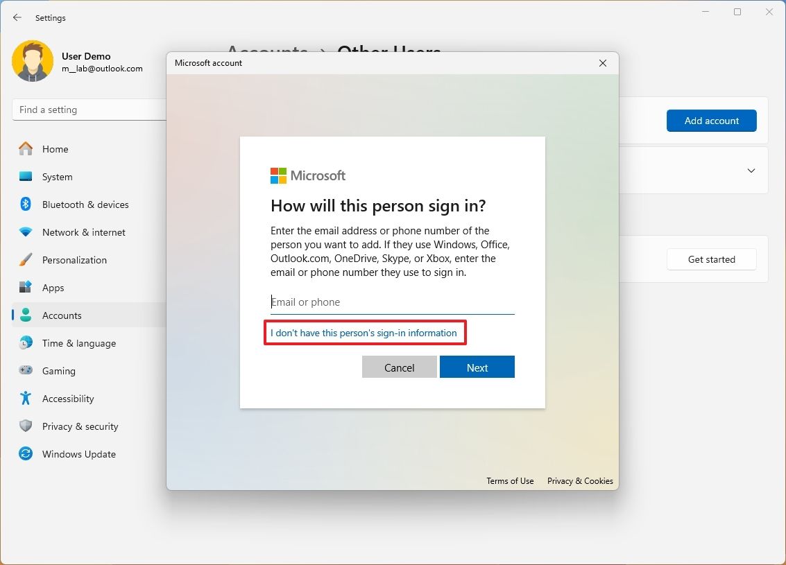 How to set up a guest account to safely share a Windows 11 PC | Windows ...