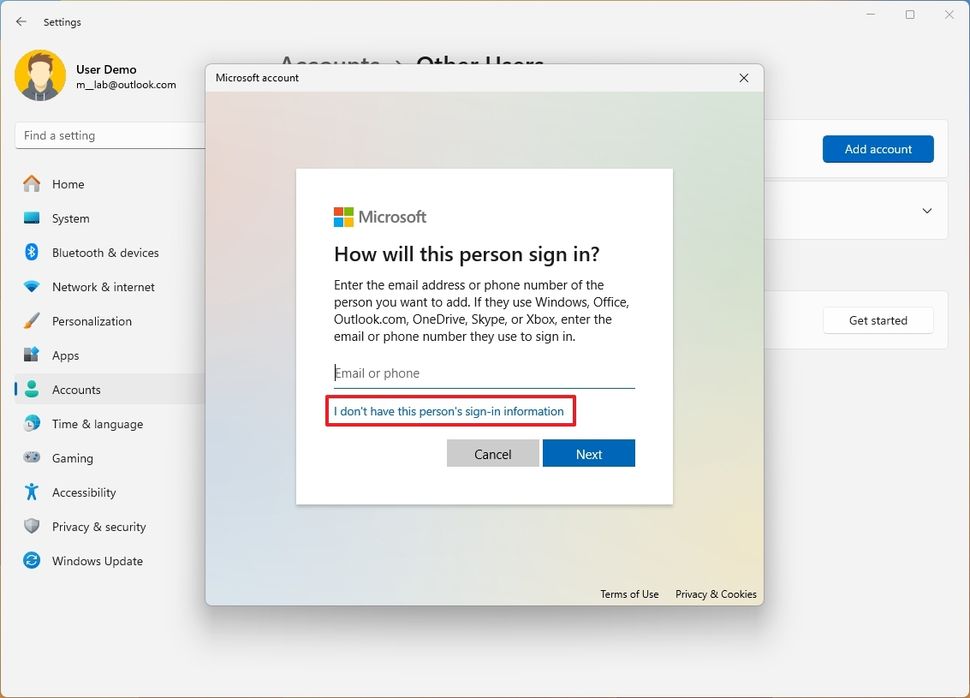 How to set up a guest account to safely share a Windows 11 PC | Windows ...