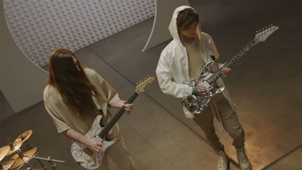 Polyphia rock radical custom-finish electrics in rage beat-inspired new ...