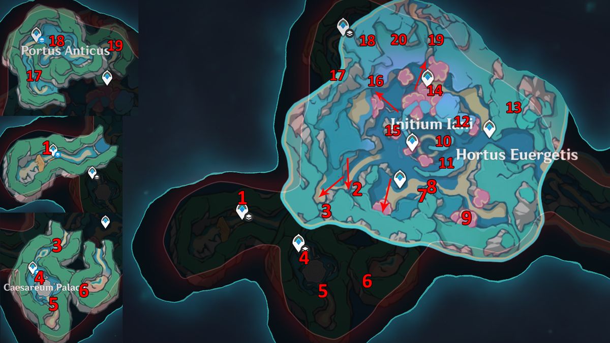 Genshin Impact Hydroculus locations | GamesRadar+