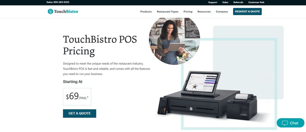 TouchBistro Inc. POS system review | TechRadar